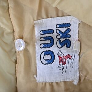 Vintage | Jackets & Coats | Retro 7s Butter Yellow Convertable Jacket ...